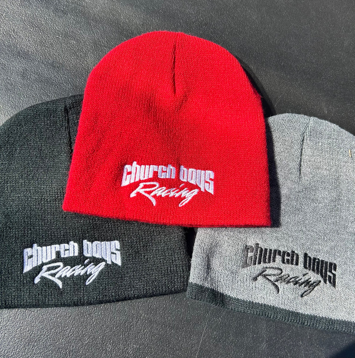 Church Boys Embroidered Stocking Cap – Church Boys Racing